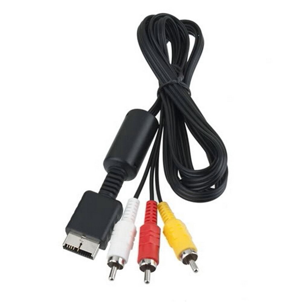 1.8m RCA AV Sound Video Audio TV Monitor Wire Lead Cable for ...