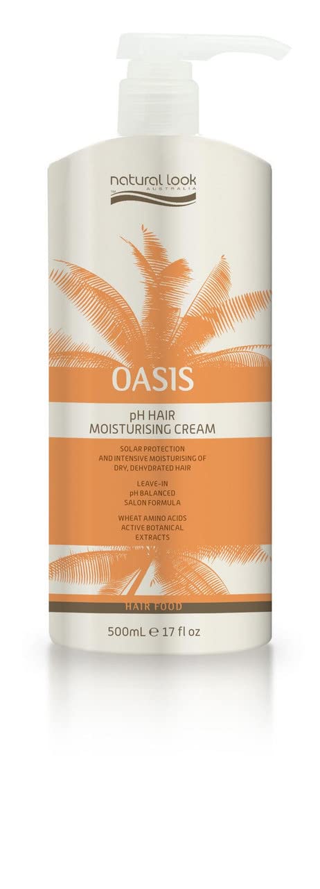 Natural Look Oasis PH Hair Moisturising Cream 500 ml : Amazon.com.au ...