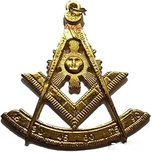 Amazon.com: Masonic Past Master Collar Emblem 3" for Past Master ...