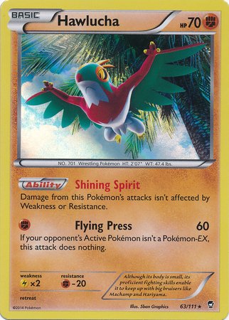 Hawlucha Pokemon Card