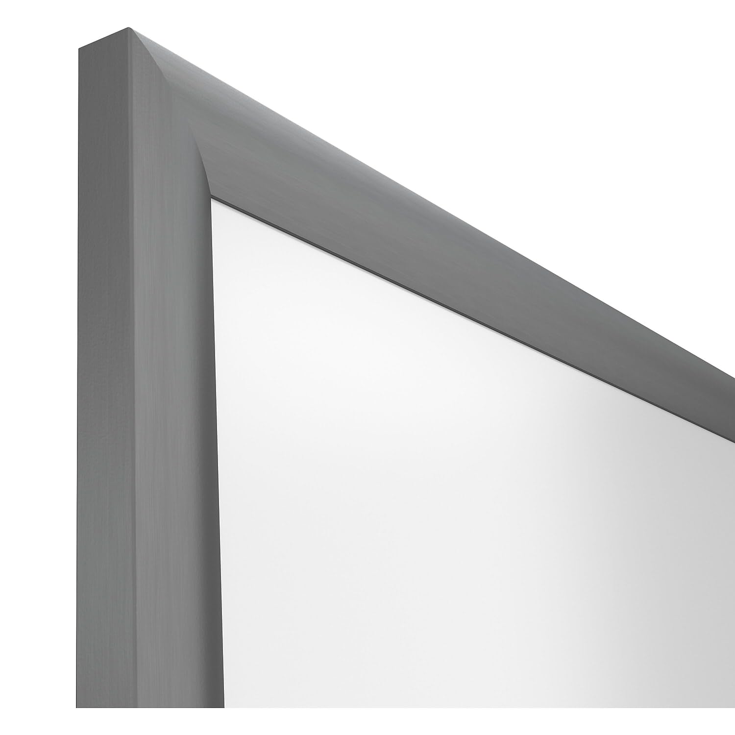 TRU RED Magnetic Porcelain Dry Erase Board, Gunmetal Frame, 8-ft x 4-ft ...