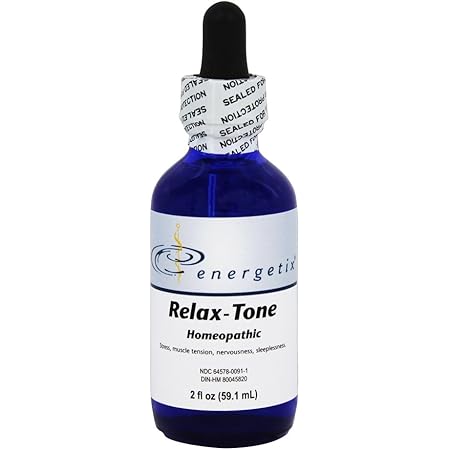 Amazon.com: Energetix - Relax-Tone Homeopathic - 2 oz. : Health & Household