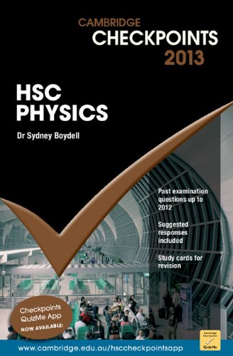 Amazon.com: Cambridge Checkpoints HSC Physics 2013: 9781107636835 ...