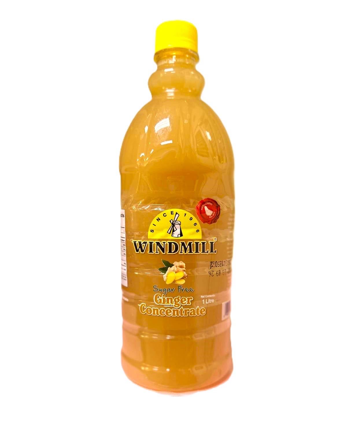 Amazon.com: Bajan WINDMILL Ginger Beer Sugar Free Syrup 1 Liter, Ready ...