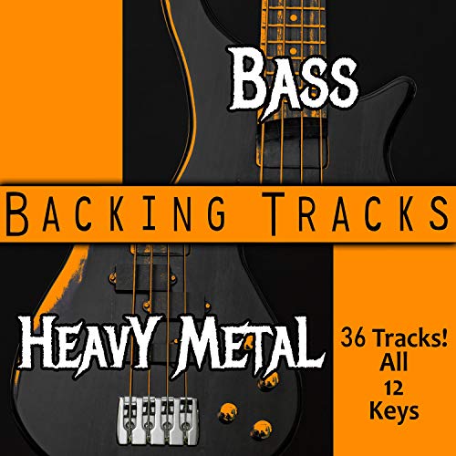 Play Bass Backing Tracks | Hard Rock Heavy Metal | all 12 keys by Bass ...