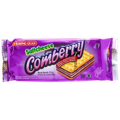 Khong Guan Saltcheese Comberry Sandwich Crackers, 175g : Amazon.in ...
