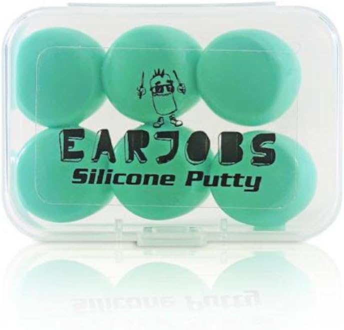 Amazon.com: New Earjobs™ Silicone Putty Ear Plugs Value Pack, USA Best ...