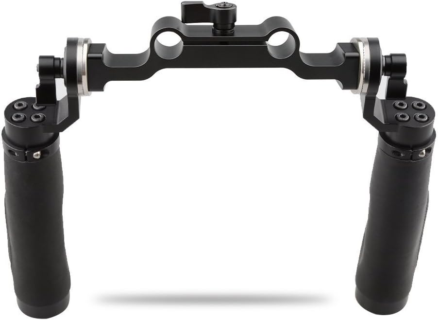 Amazon.com : CAMVATE Rod Clamp Handle Grip Handheld for 15mm Rod ...