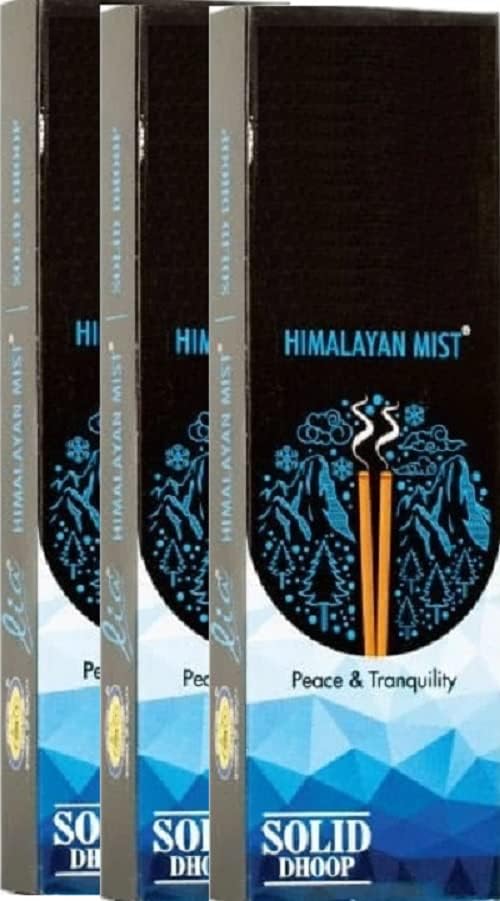 Amazon.com: ADHAATA Lia Himalayan Mist Solid Dhoop | Bambooless Natural ...