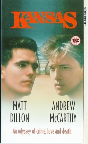 Amazon.com: Kansas [VHS] : Matt Dillon, Andrew McCarthy, Leslie Hope ...