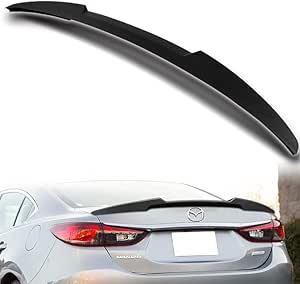 Amazon.com: HYPERSPEED W-Power Rear Trunk Spoiler Wing Lid Tail Lip kit ...