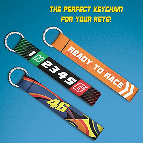 Ready To Race, VR46, Gear - keychain for bikes - 3 NEW Premium ...