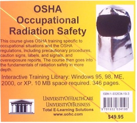Buy Osha Occupational Radiation Safety Book Online at Low Prices in ...