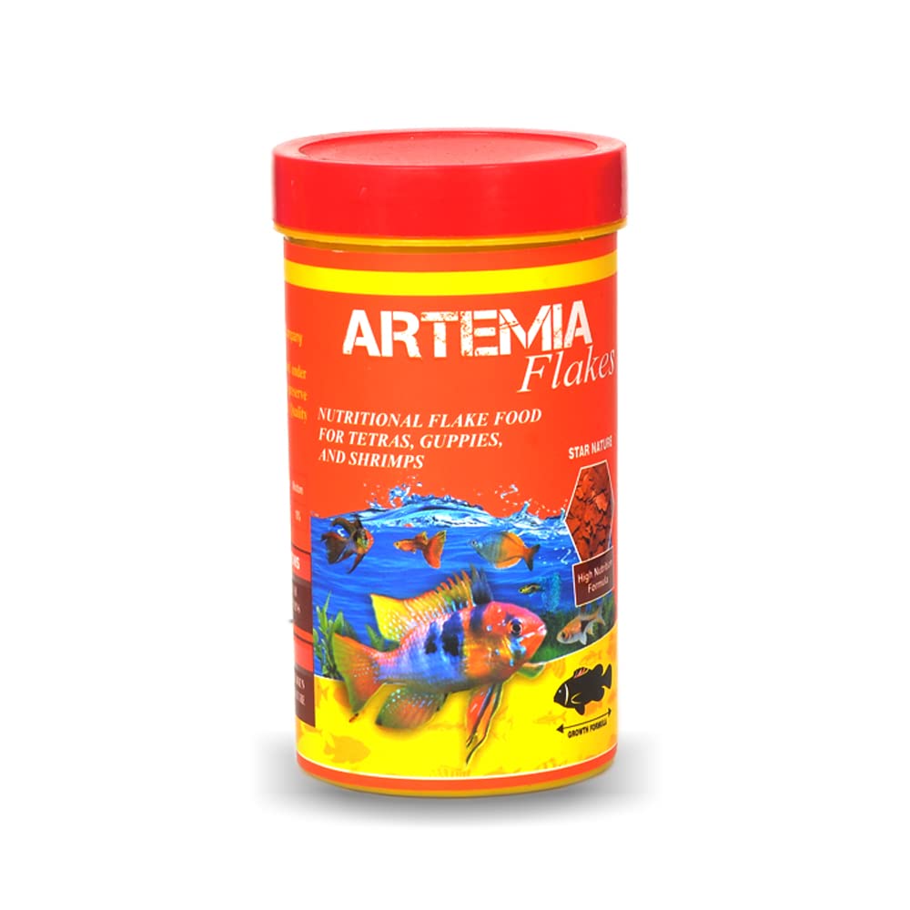 Buy STAR FARMS Artemia Flakes 25Grms / tional Flake Food for Tetras ...