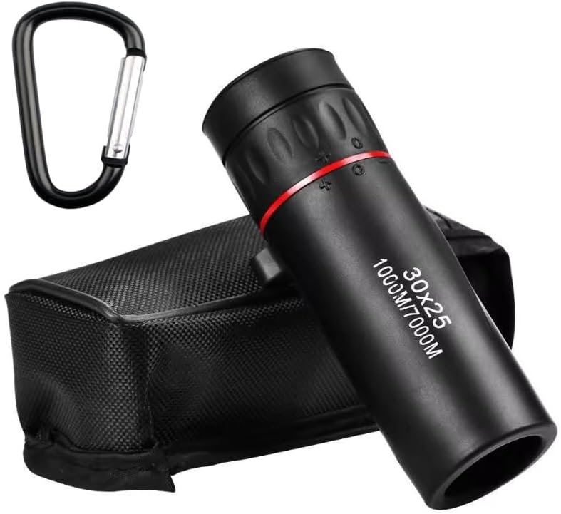 Buy JUKUSA Monocular 30x25 Waterproof Mini Portable Zoom 10x High Power ...
