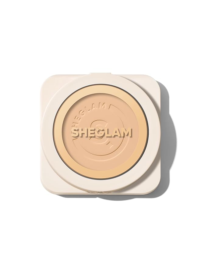 Amazon.com : SHEGLAM SKin-Focus Full Coverage Powder Foundation Oil ...