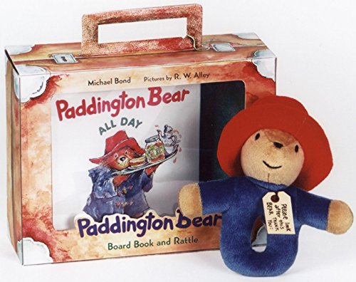 Paddington Bear Gift Set: Board Book & Plush Rattle: Bond, Michael ...