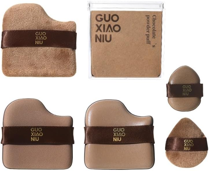 Amazon.com : 1 Box of 6 PCs Guoxiaoniu Chocolate Color Quick Makeup ...