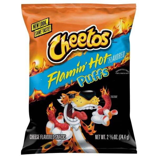 Amazon.com: CHEETOS JUMBO PUFFS FLAMIN' HOT 2.625oz