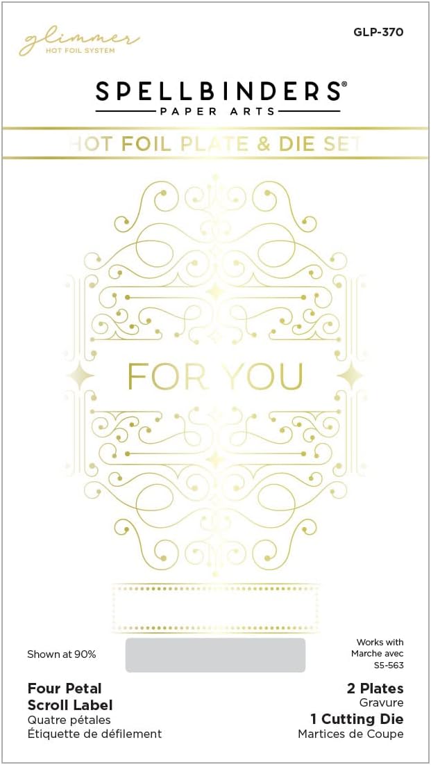 Amazon.com: SPELLBINDERS PAPERCRAFTS, INC Spellbinders Glimmer Hot Foil ...