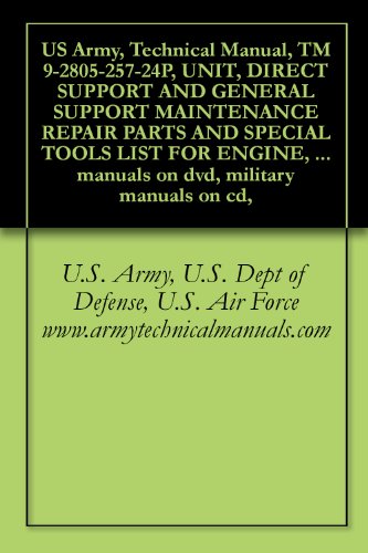 Amazon.com: US Army, Technical Manual, TM 9-2805-257-24P, UNIT, DIRECT ...