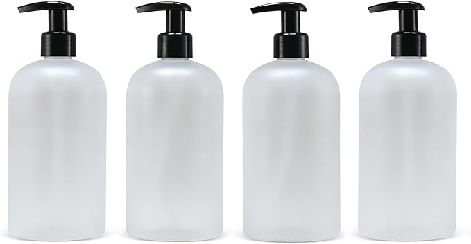 Amazon.com: Bottiful Home-16 oz Empty PET Plastic Refillable Bottles ...