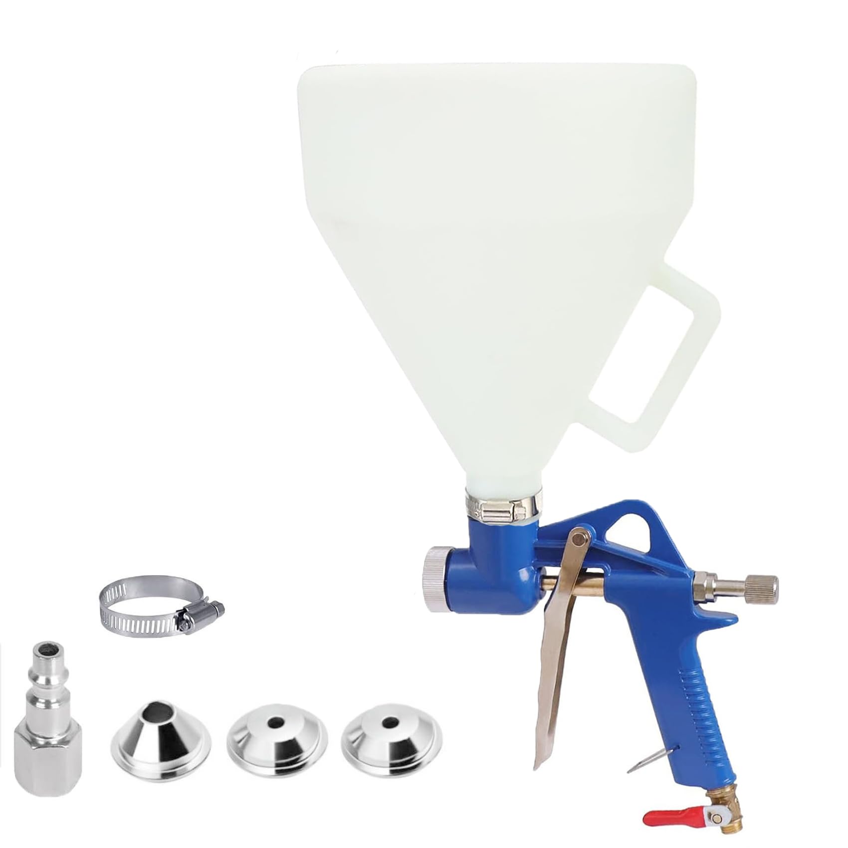Amazon.com : Drywall Wall Painting Sprayer Air Hopper Spray Gun 1.5 ...