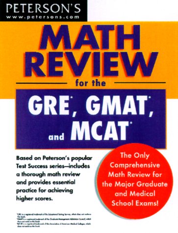 Buy Math Review for the GRE, GMAT & MCAT: The Only Comprehensive Math ...