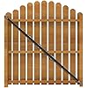 Amazon.com: TOPTGO 10' Telescopic Gate Brace,Extends from 64 to 120 ...