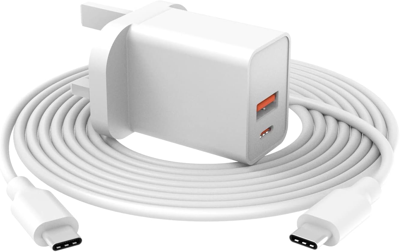 iPad Charger,New Apple iPad USB C Fast Charger Cable and Plug 25W ...