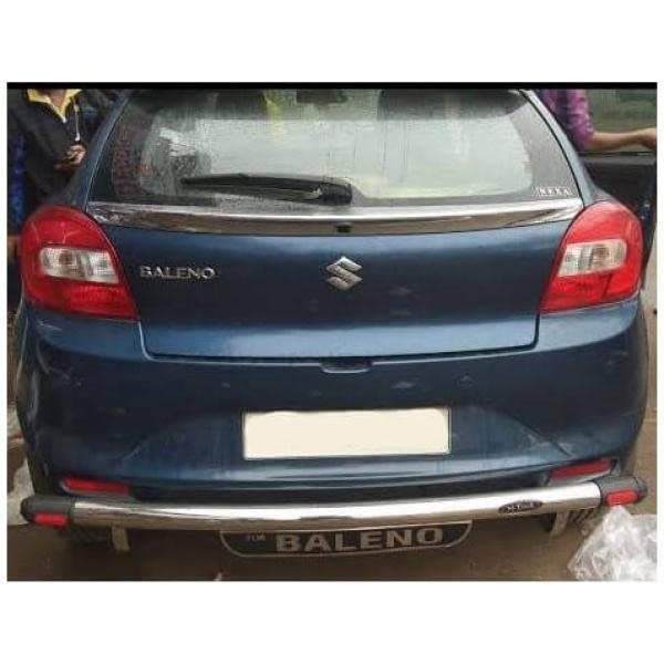 I.C.G Gloss Stainless Steel Rear Bumper Protector | GRB 509 Big | For ...