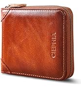 Amazon.com: Ciephia Men's Genuine Leather Trifold Wallets with ID ...