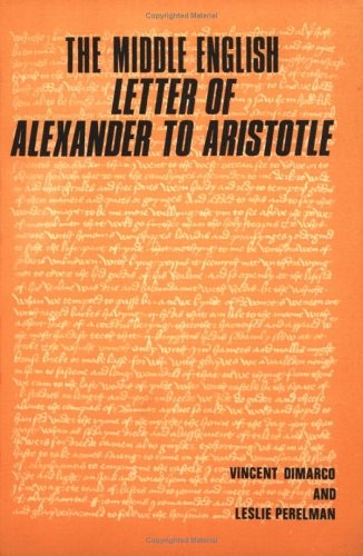 The Middle English Letter of Alexander to Aristotle (Costerus: New ...