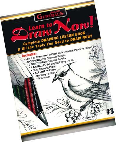 General's Learn to Draw Now! (Graphite & Charcoal Pencil Technique ...