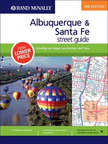 Buy Rand McNally Albuquerque & Santa Fe Street Guide (Rand McNally ...