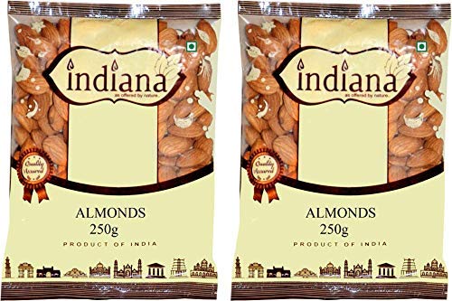 Indiana Premium American Almonds, 500 g : Amazon.in: Grocery & Gourmet ...