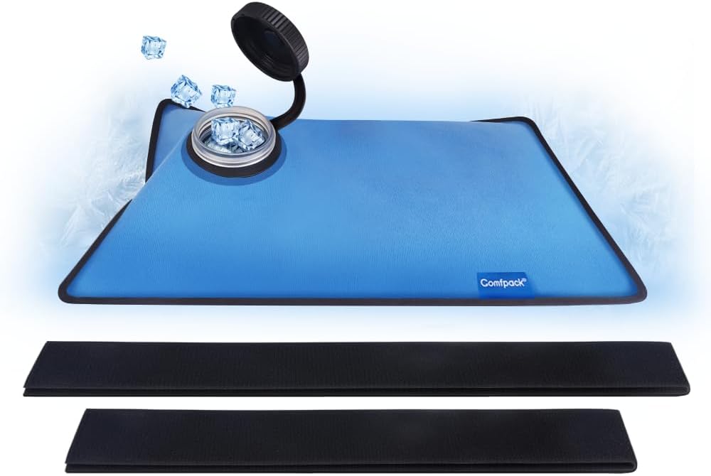 Amazon.com: Fillable, Reusable & Wearable Ice Pack with Straps ...