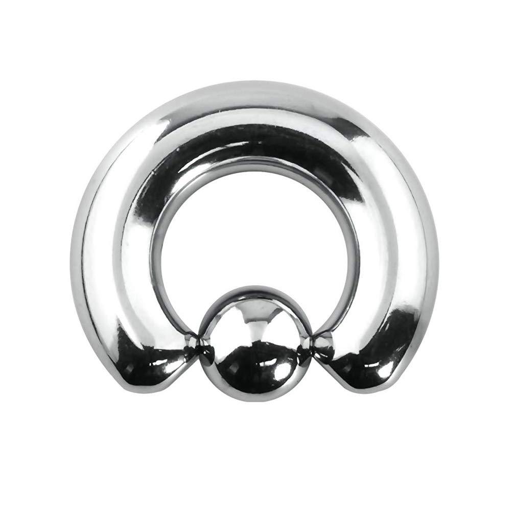 Amazon.com: 0 Gauge Large Septum Rings Gauges Earrings Hoops 18mm 0G ...