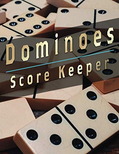Dominoes Score Keeper: Dominos Score Sheet | Scoring Pad for Dominoes ...