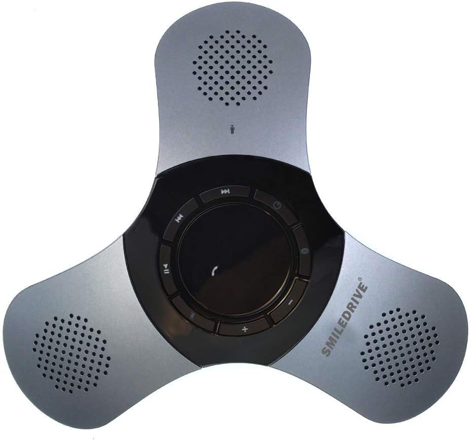 SMILEDRIVE® Portable Bluetooth Mobile Conference Call Speaker with ...