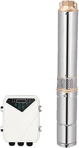 Amazon.co.jp: Deep Well Pump 4" Solar Water Impeller Bore Pump 72V 750W 1HP for Agricultural ...