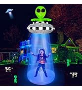 Amazon.com: SEASONBLOW 8 Ft Long Halloween Inflatable Octopus Pirate ...
