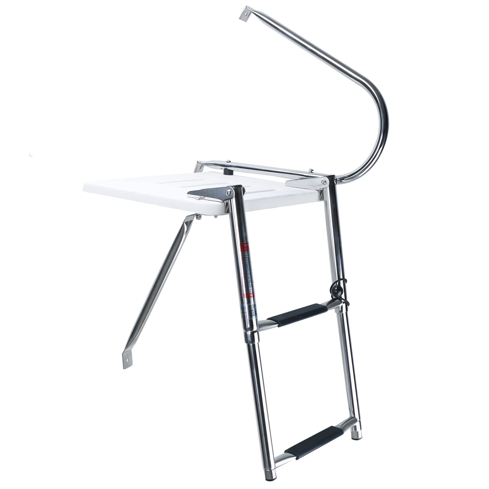 Amazon.com: WerkWeit Stainless Steel 2 Step in-Board Outboard Transom ...