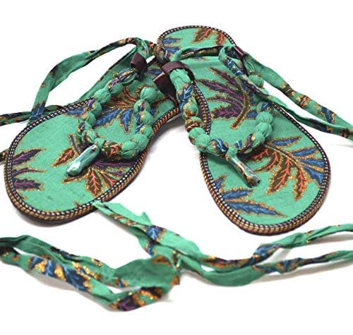 Amazon.com: Handmade Lace Up Green Sandals, Emeral Green Summer Sandals ...