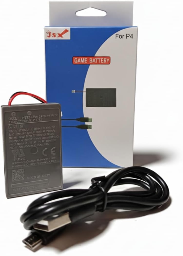 Bateria Recarregável 1000mAh Plug Grande 4,5mm LIP1522 para Controle ...