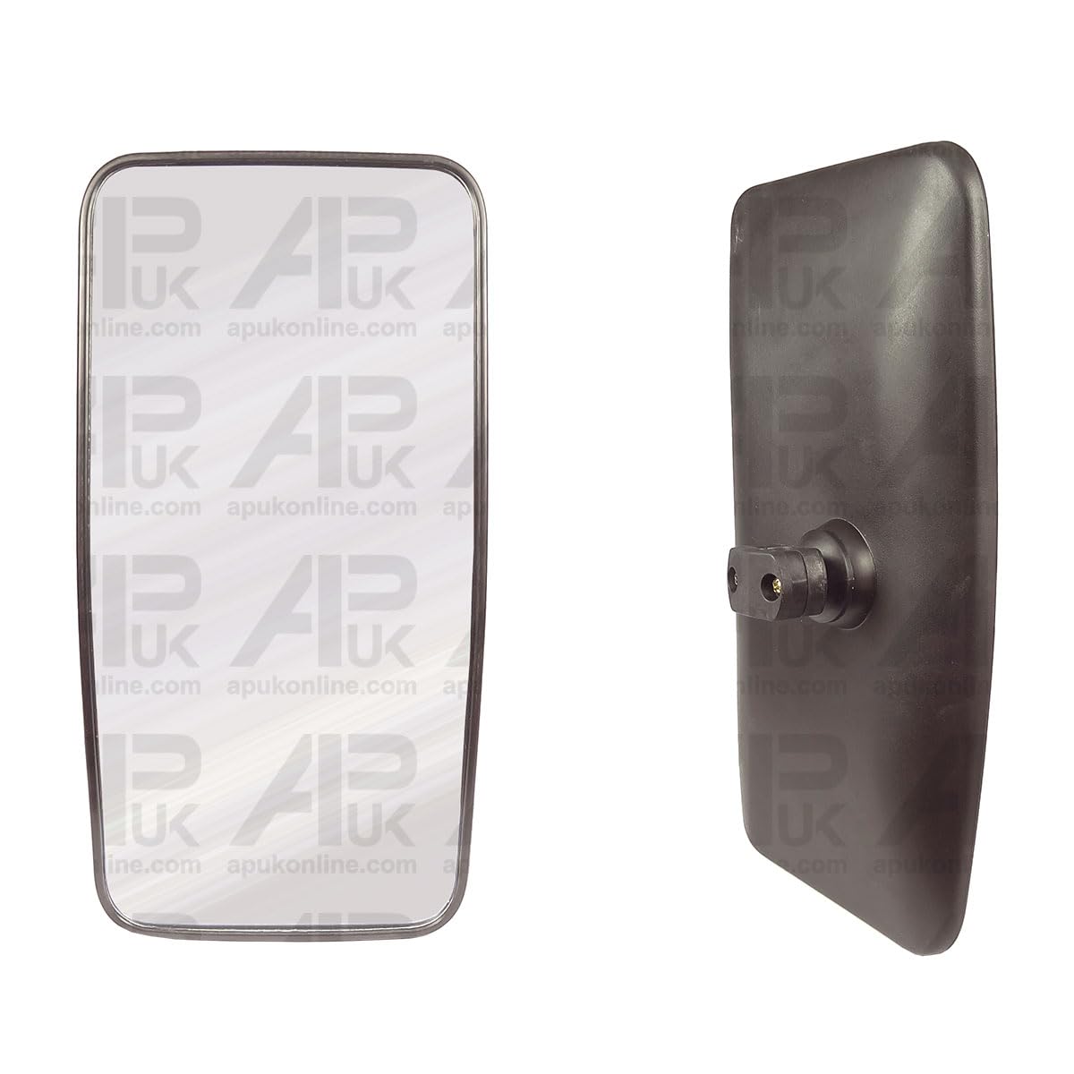 Side Wing Mirror Head 40cm x 20cm Truck Lorry Bus Tractor 16 x 8 with ...