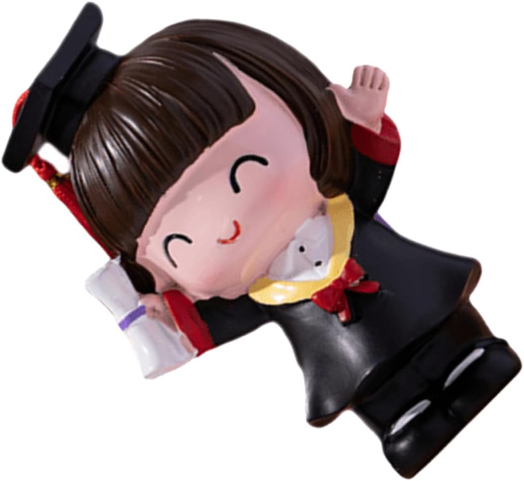Amazon.com: ibasenice 1 Pc Graduation Season Ornaments Girl Graduate ...