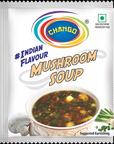 CHANGO Indian Flavour Mushroom Soup 100gm (Pack of 3) : Amazon.in ...