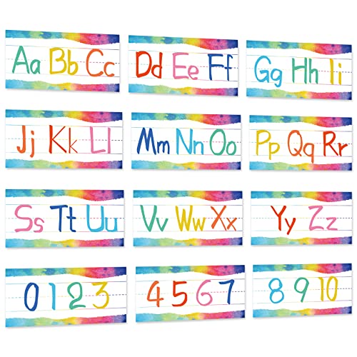 Snapklik.com : 12 Pieces Alphabet Bulletin Board Strips Set Alphabet ...