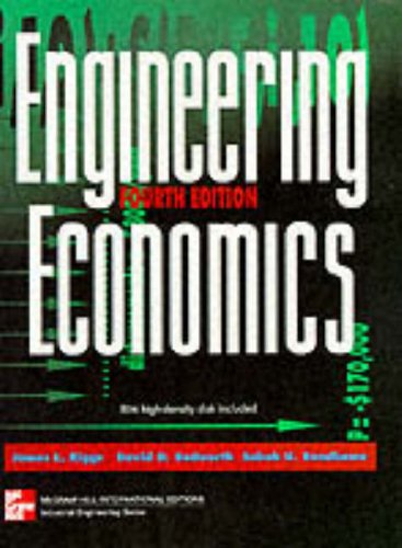 Engineering Economics: Riggs, James L.: 9780071155267: Amazon.com: Books